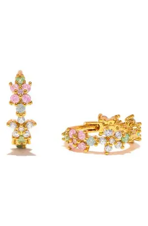 GIRLS CREW Star Huggie Hoop Earrings - Gold