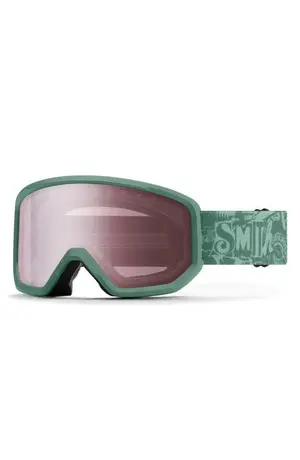 SMITH Transfer Low Bridge Snow Goggles - Cactus Zine/ignitor Mirror