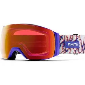 SMITH I/o Mag™ Chromopop™ Xl Low Bridge Snow Goggles - Ultraviolet Peaking/red