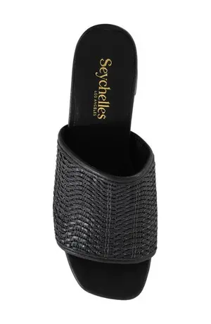 Seychelles Adapt Block Heel Sandal - Black