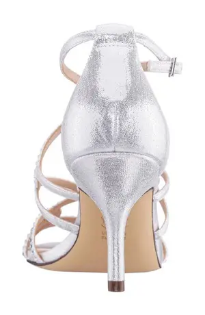 Nina Aniela Ankle Strap Sandal - Silver