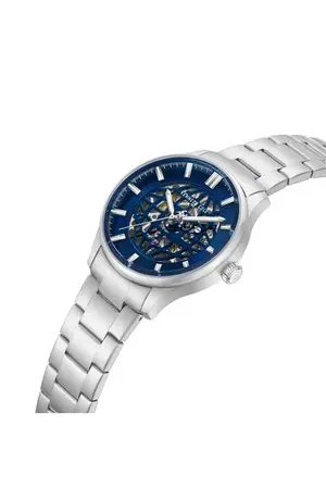 KENNETH COLE Thompson Automatic Bracelet Watch - Silver