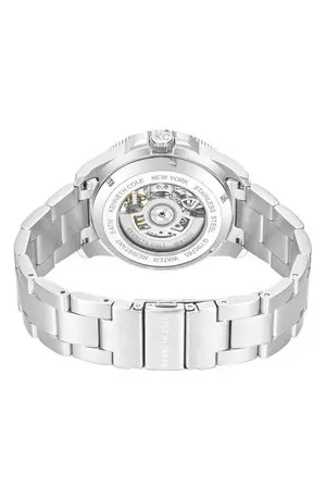 KENNETH COLE Skeleton Automatic Bracelet Watch