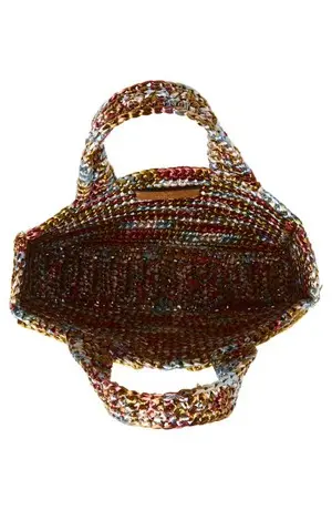 Valentino Garavani Small Viva Superstar Raffia Tote