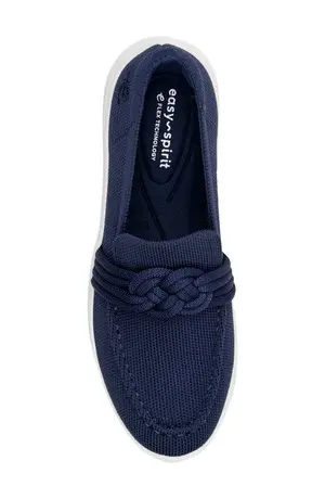 Easy Spirit Rayna Knit Loafer - Dark Blue