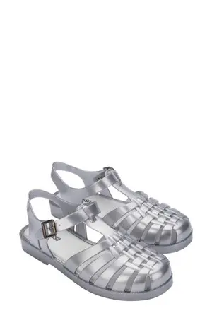 Melissa Metallic Sandals For Women