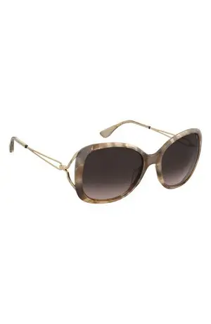 STUART WEITZMAN 58mm Square Sunglasses