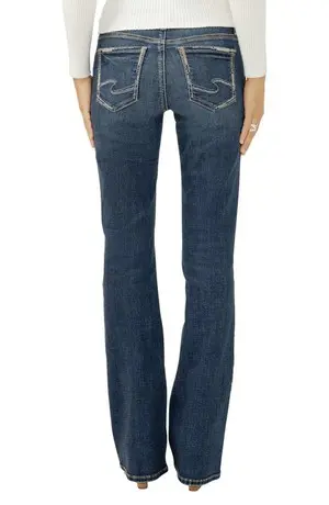 SILVER JEANS CO. Elyse Mid-rise Bootcut Jeans