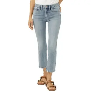 Silver Co. Cropped Jeans For Women