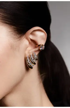 Nadri Phenom J-hoop Earrings