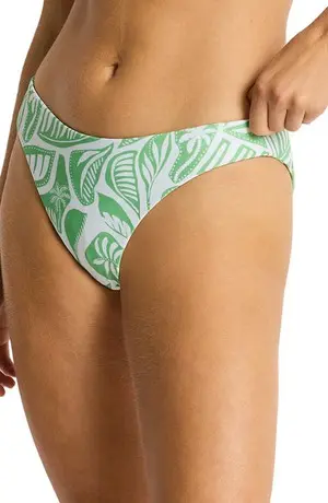 SEA LEVEL Reversible Sporty Bikini Bottom - Matcha