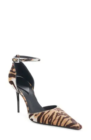 Alaïa Ankle Strap D'orsay Pump - Naturel