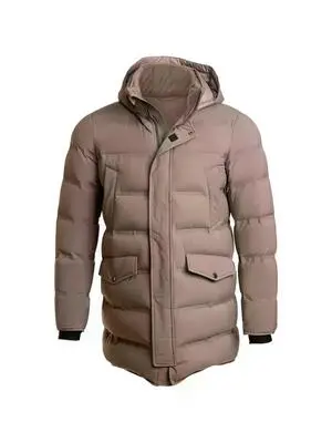 Kiton Quilted Coats For Men