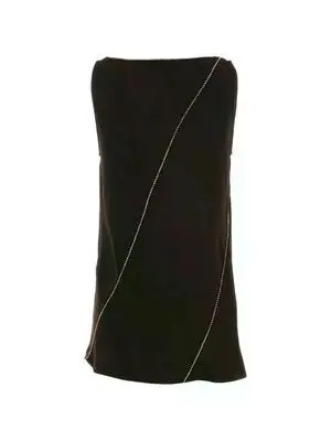 JIL SANDER Embellished V-neck Top