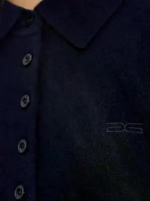 GESTUZ Buttoned Polo Top