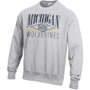 Champion Michigan Wolverines Reverse Weave Fleece Sweatshirt