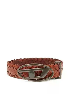 DIESEL® B-1dr Braided Belt - Brown