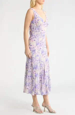 Astr The Label Symone V-neck Maxi Sundress