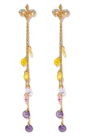 GIRLS CREW Star Wars™ Queen Of Naboo™ Drop Earrings - Gold