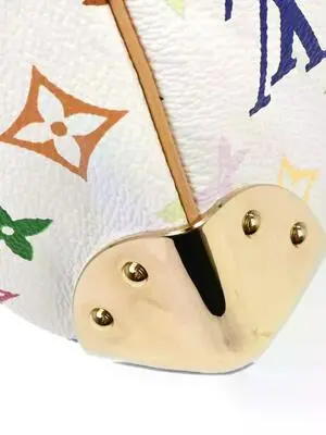 LOUIS VUITTON X Takashi Murakami 2004 Keepall 45 Tote Bag - White