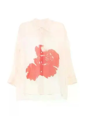 LESS Silk Shirt - Pink