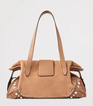 JIMMY CHOO Suede Bar Holdall
