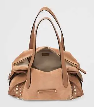 JIMMY CHOO Suede Bar Holdall