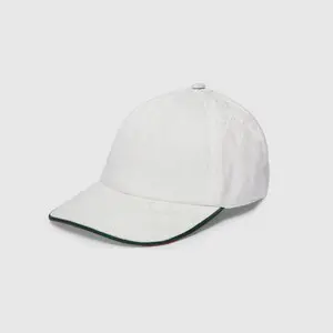 Gucci Gg Canvas Baseball Cap - White
