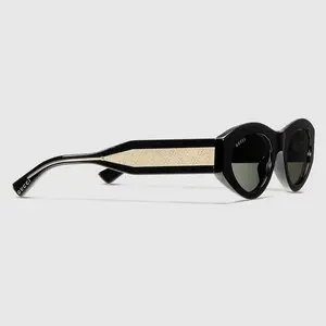 Gucci Oval Frame Sunglasses