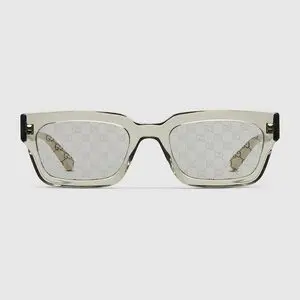 Gucci Rectangular Frame Sunglasses - Black