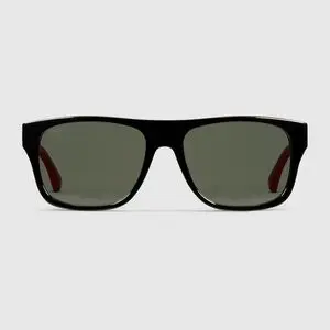 Gucci Square Frame Sunglasses - Black