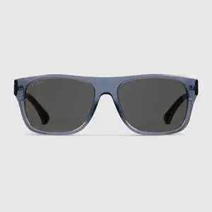 Gucci Square Frame Sunglasses - Blue