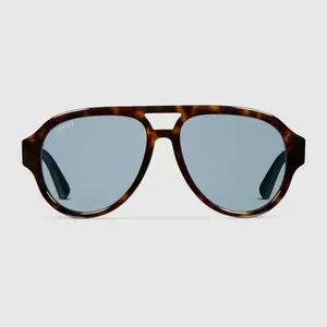 Gucci Pilot Sunglasses - Black