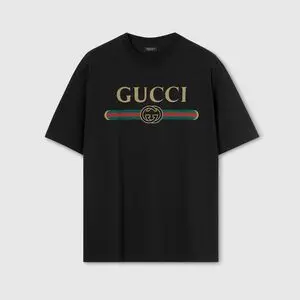 Men's Black Gucci T-Shirts