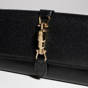 Gucci Jackie Wallet On Chain Leather - Black