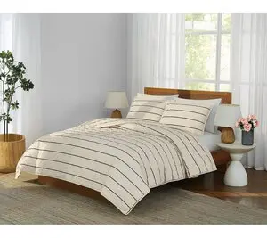 BROOKLYN LOOM Hayward Stripe Full/queen Quilt S Et - One-color