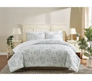 COTTAGE CLASSICS Emma Floral King Comforter Set - One-color