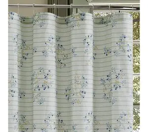 COTTAGE CLASSICS Emma Floral Shower Curtain