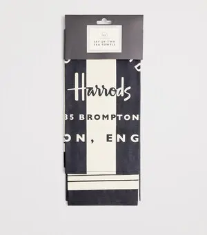 Harrods Caviar Tea Towel