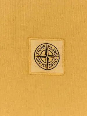 Stone Island Organic Cotton Tshirt - Yellow