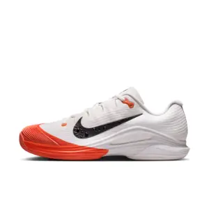 White Orange Basketball Shoes For Men