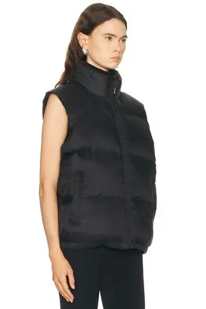 Splits59 Summit Nylon Puffer Vest - Black