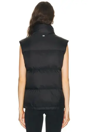 Splits59 Summit Nylon Puffer Vest - Black