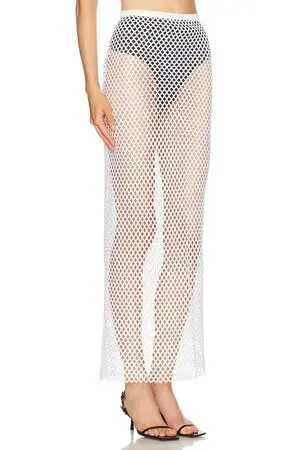 SEV Sequin Mesh Skirt