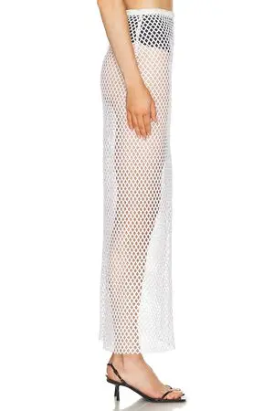 SEV Sequin Mesh Skirt