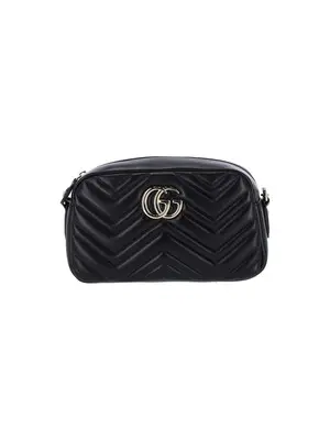 Gucci Gg Marmont Mini Camera Bag - Black