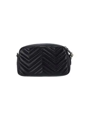 Gucci Gg Marmont Mini Camera Bag - Black