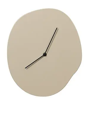 FERM LIVING Melt Wall Clock - Cashmere