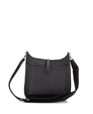 Hermès Pm Evelyne Bag Gen Iii Clemence - Black