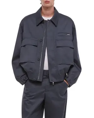 Helmut Lang Shirt Bomber Chino Jacket